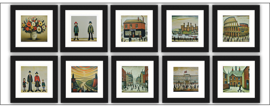 Lowry Today 21st Century Framed Lowry Style Prints and Greeting Cards