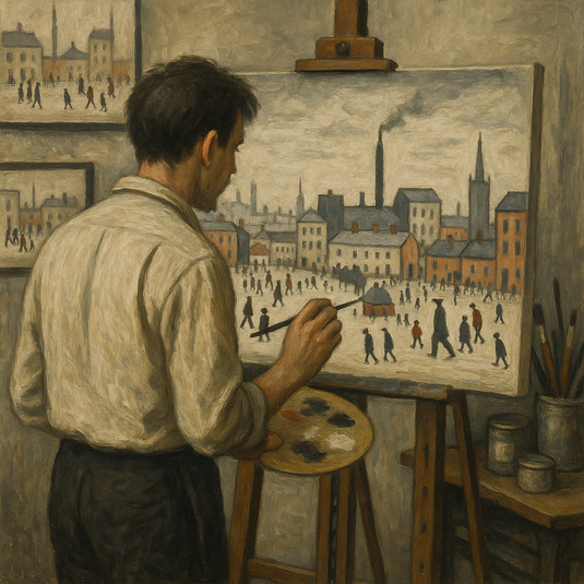 Lowry Today 21st Century Framed Lowry Style Prints and Greeting Cards